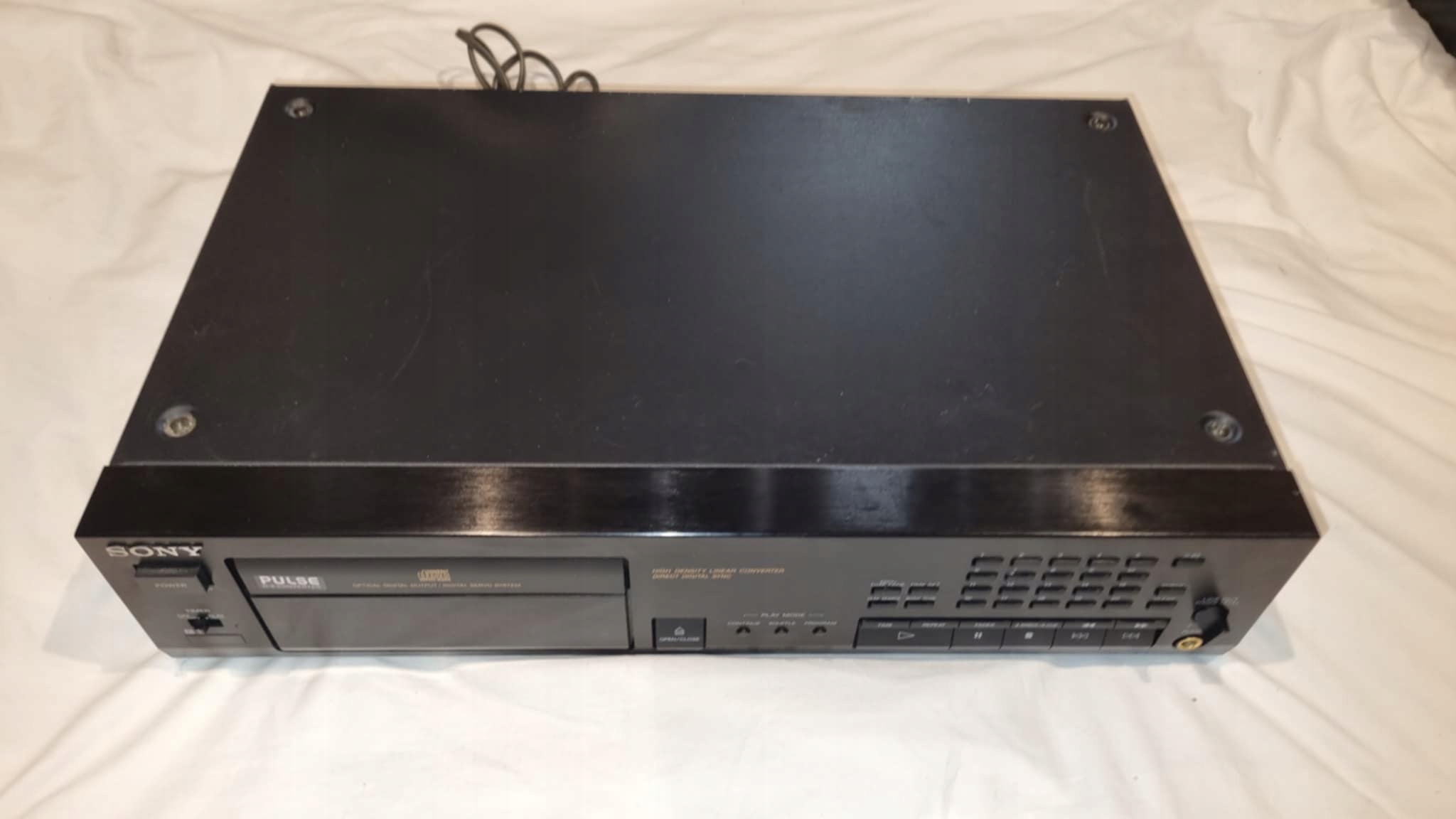 Odtwarzacz CD Sony CDP-797 czarny - Sklep, Opinie, Cena w Allegro