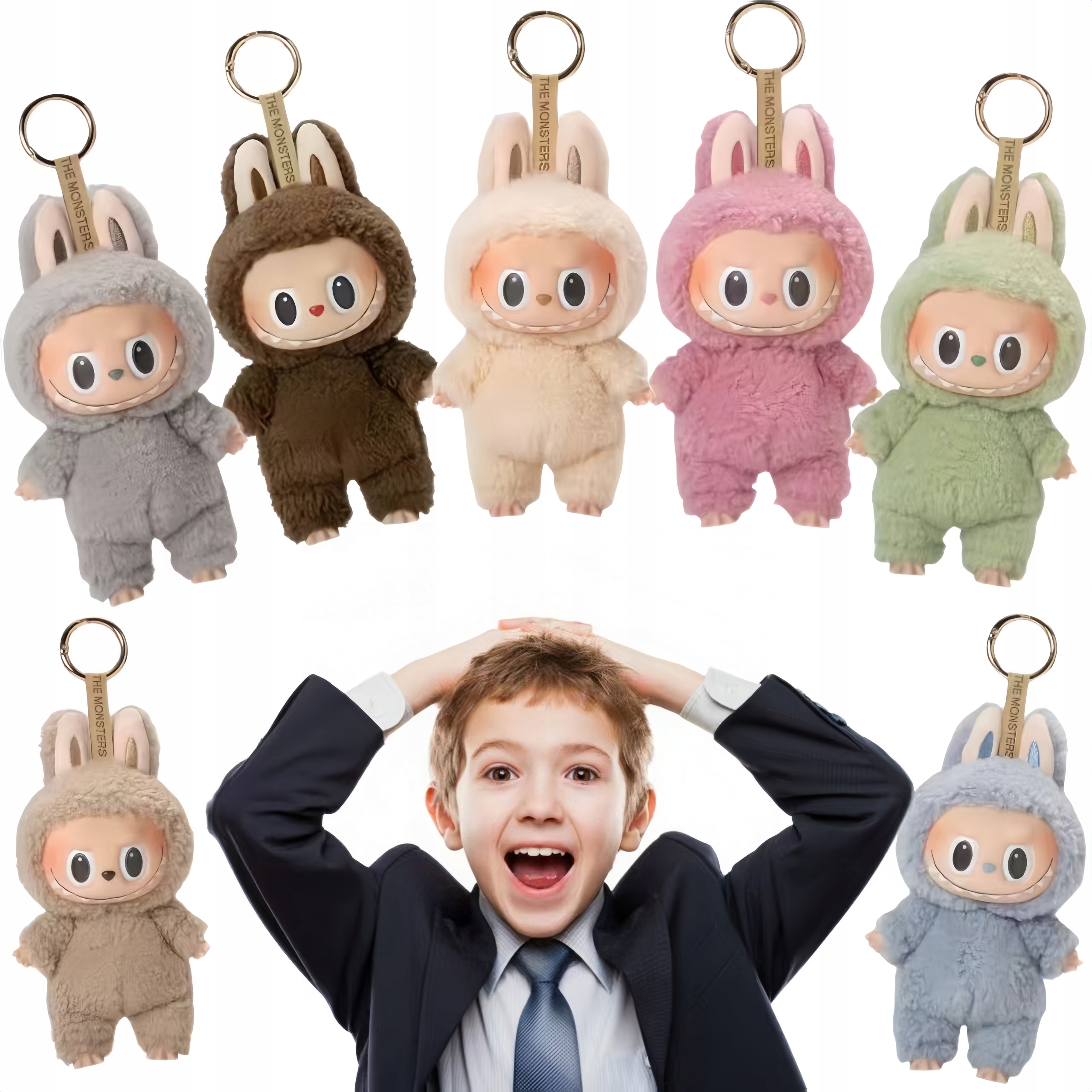 LABUBU THE MONSTERS Dárková Sada Překvapení Blind Box 2025 brylok 1 - Allegro