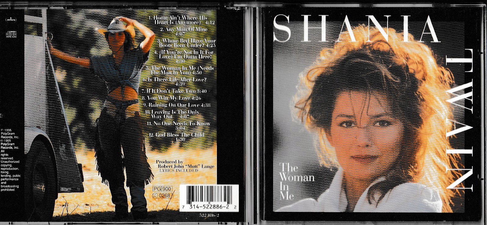 Płyta CD Shania Twain - The Woman In Me 1995 I Wydanie ____________________ 14745505133 - Sklepy ...
