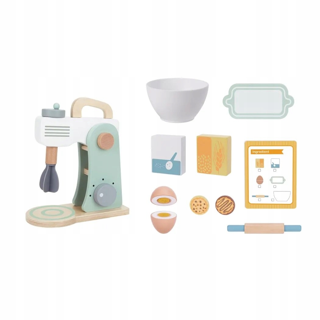 TOOKY TOY Dřevěný kuchyňský mixér s příslušenstvím | TJ290 za 289.00CZK ...
