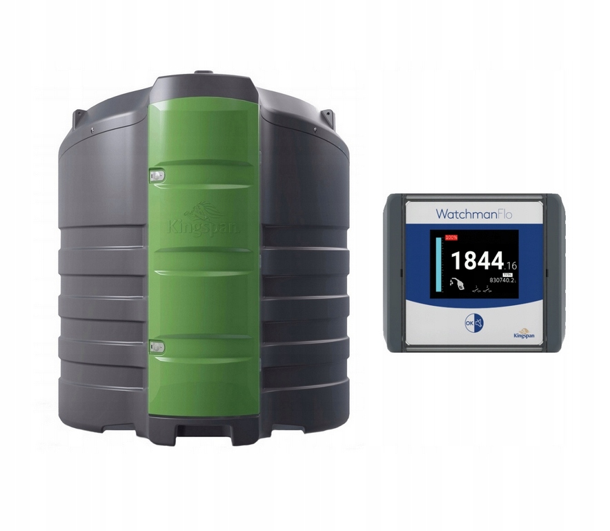 Zbiornik 2500L dwupłaszczowy do oleju napędowego FuelMaster KINGSPAN ...