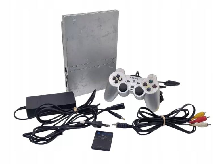 KONSOLA PLAYSTATION 2 PS2 SLIM SCPH-77004 - Sklep, Opinie, Cena w Allegro