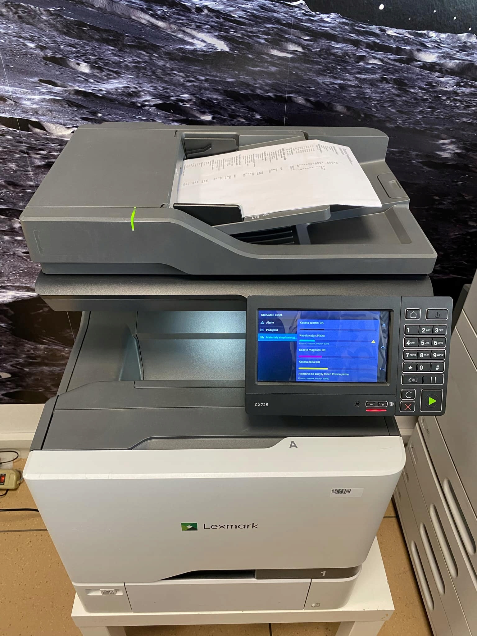 Drukarka wielofunkcyjna laserowa (kolor) Lexmark CX725de • Cena, Opinie ...