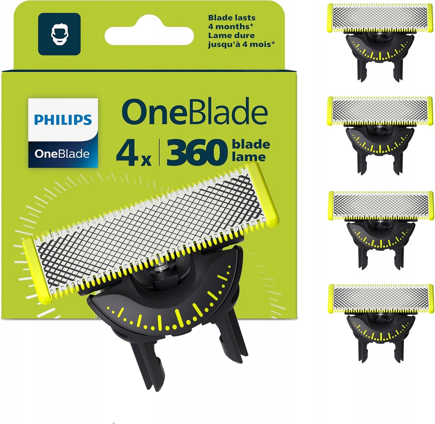 Philips OneBlade Original 360 ostrza do wszystkich modeli OneBlade ...
