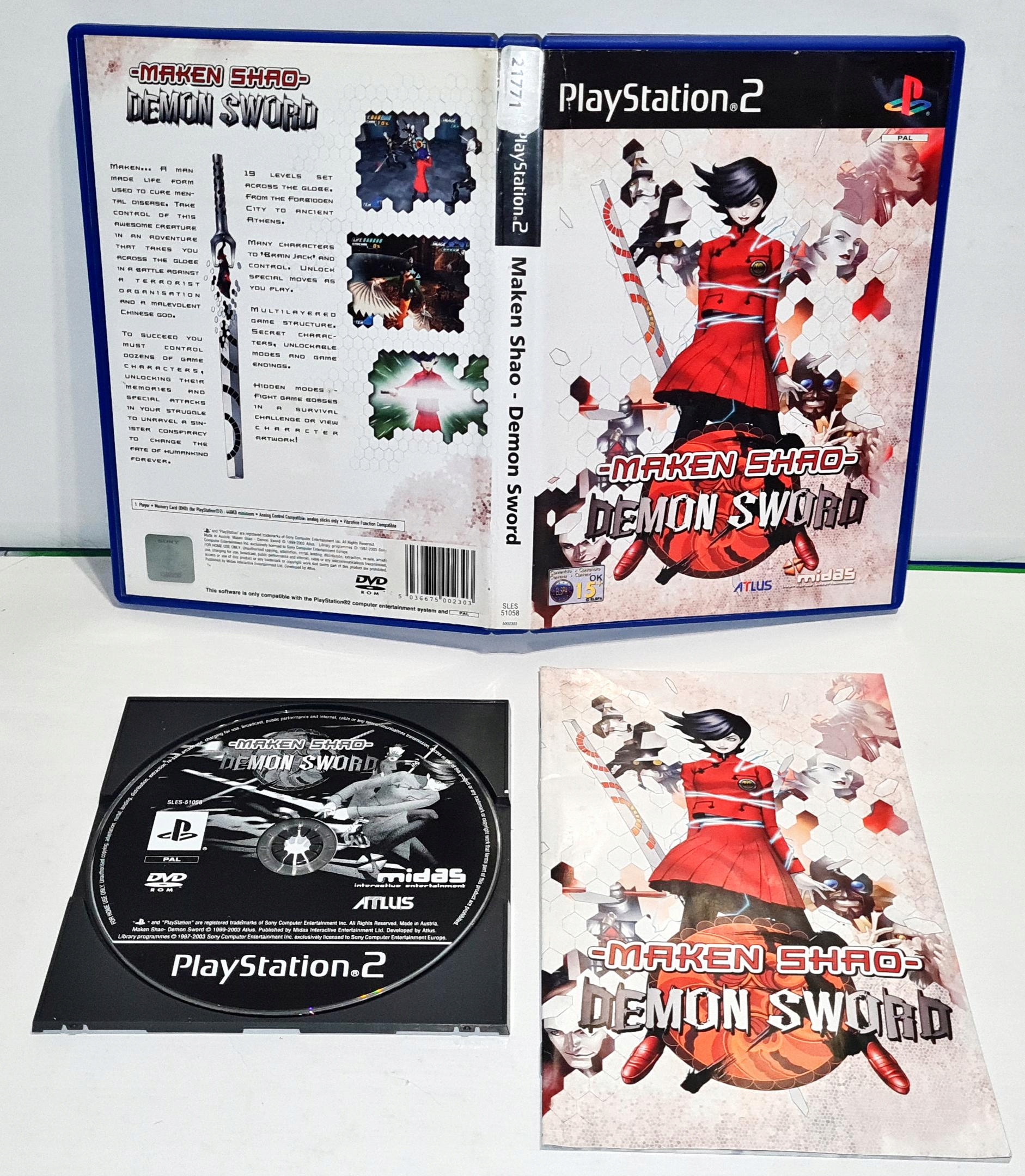 Maken Shao-demon Sword (ps2) - Niska cena na Allegro.pl