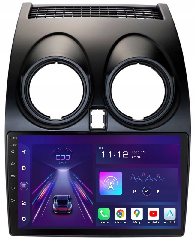 RADIO 2DIN NAWIGACJA ANDROID NISSAN QASHQAI 8/256 GB DSP CARPLAY LTE - Sklep, Opinie, Cena w Allegro