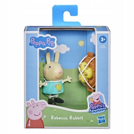 Hasbro Peppa Pig Rebecca Rabbit 7cm figurki 17527805680 - Sklepy ...
