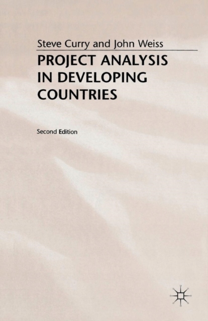 Project Analysis in Developing Countries S. CURRY (16481117253 ...