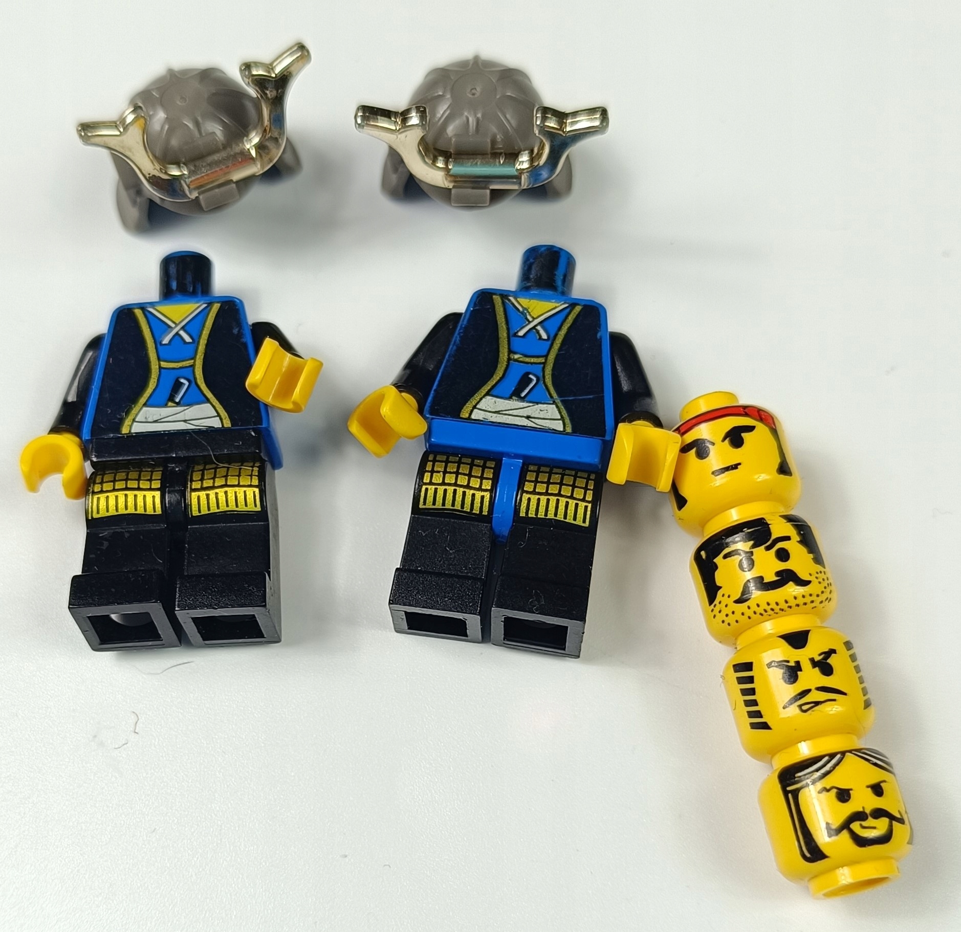 LEGO MIX ELEMENTY FIGUREK NINJA CASTLE SAMURAJ SZOGUN SYSTEM OKAZJA ...