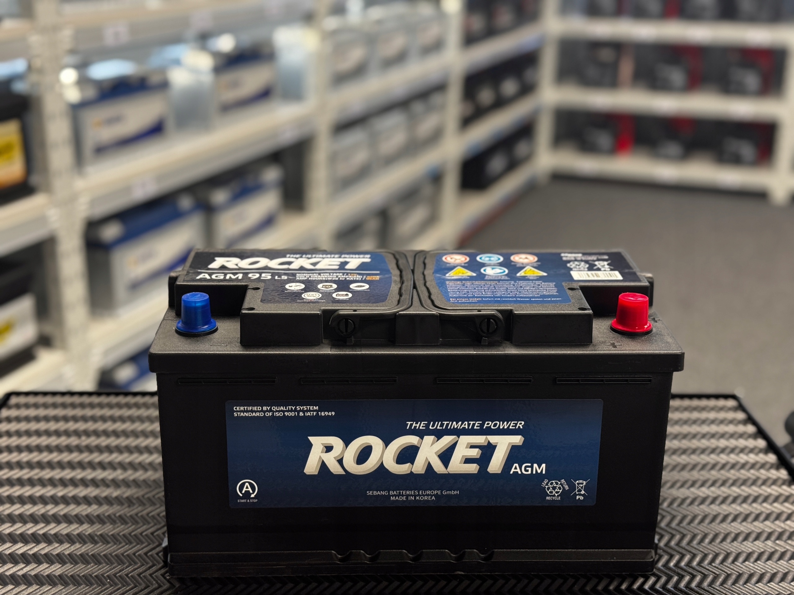 Akumulator ROCKET AGM 12V / 95Ah / 850A 4260540670040 za 1179.00PLN z ...