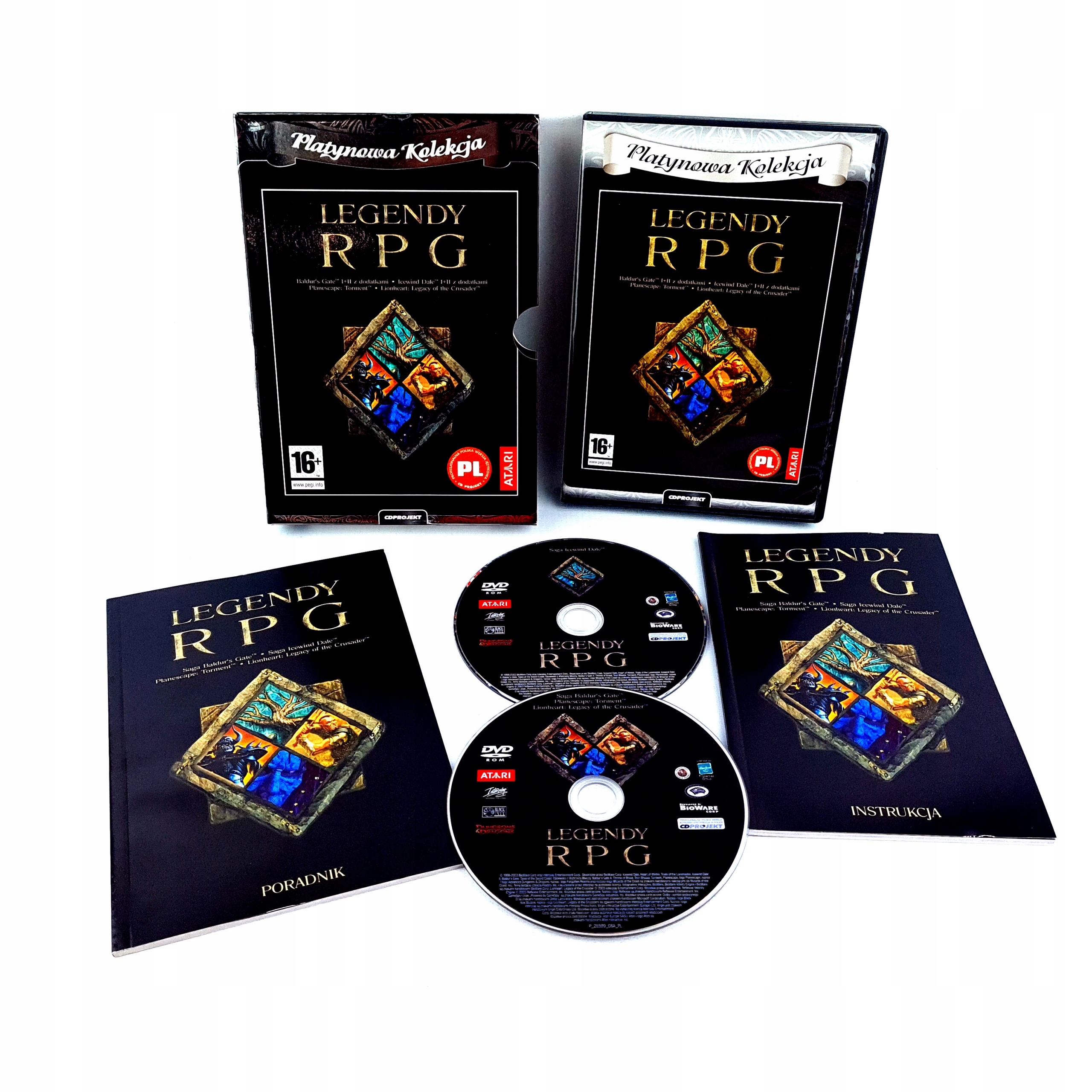 RPG LEGENDS TORMENT ICEWIND DALE BALDURS GATE PL - Vroda