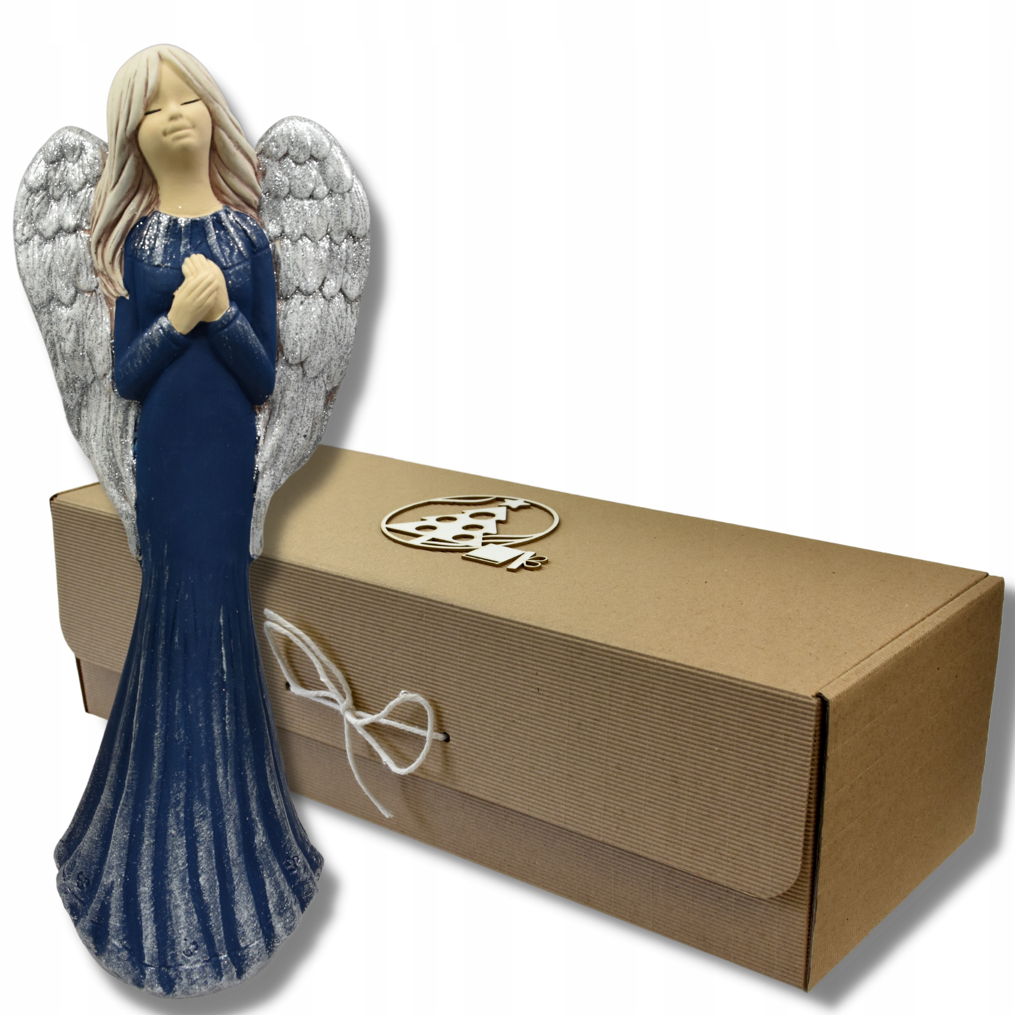 Anioł Figurka Duża Ozdoba Prezent Kolor • Cena, Opinie • Figurki i ...