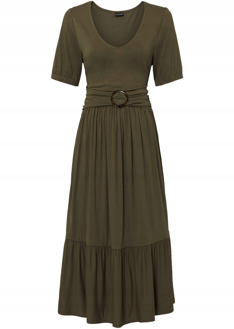 Bonprix sukienka do pracy minimalizm midi rozmiar 48/50 • Cena, Opinie ...