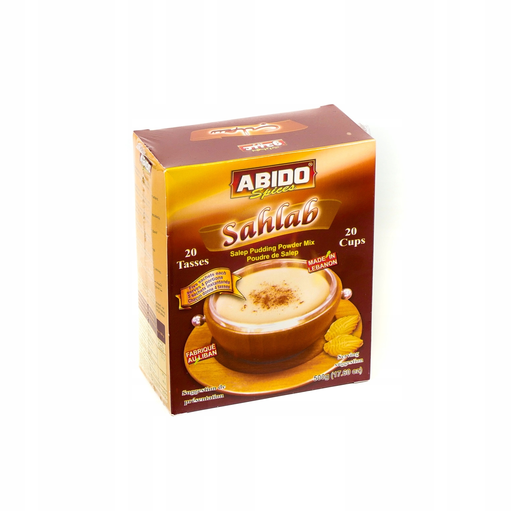Deser Abido Pudding Sahlab 5x100 g - porównaj ceny - Allegro.pl