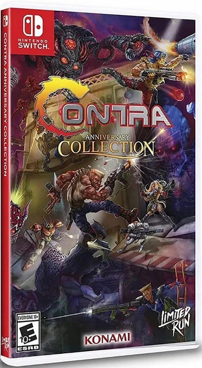 Contra Anniversary Collection Limited Run Nintendo Switch pudełkowa ...
