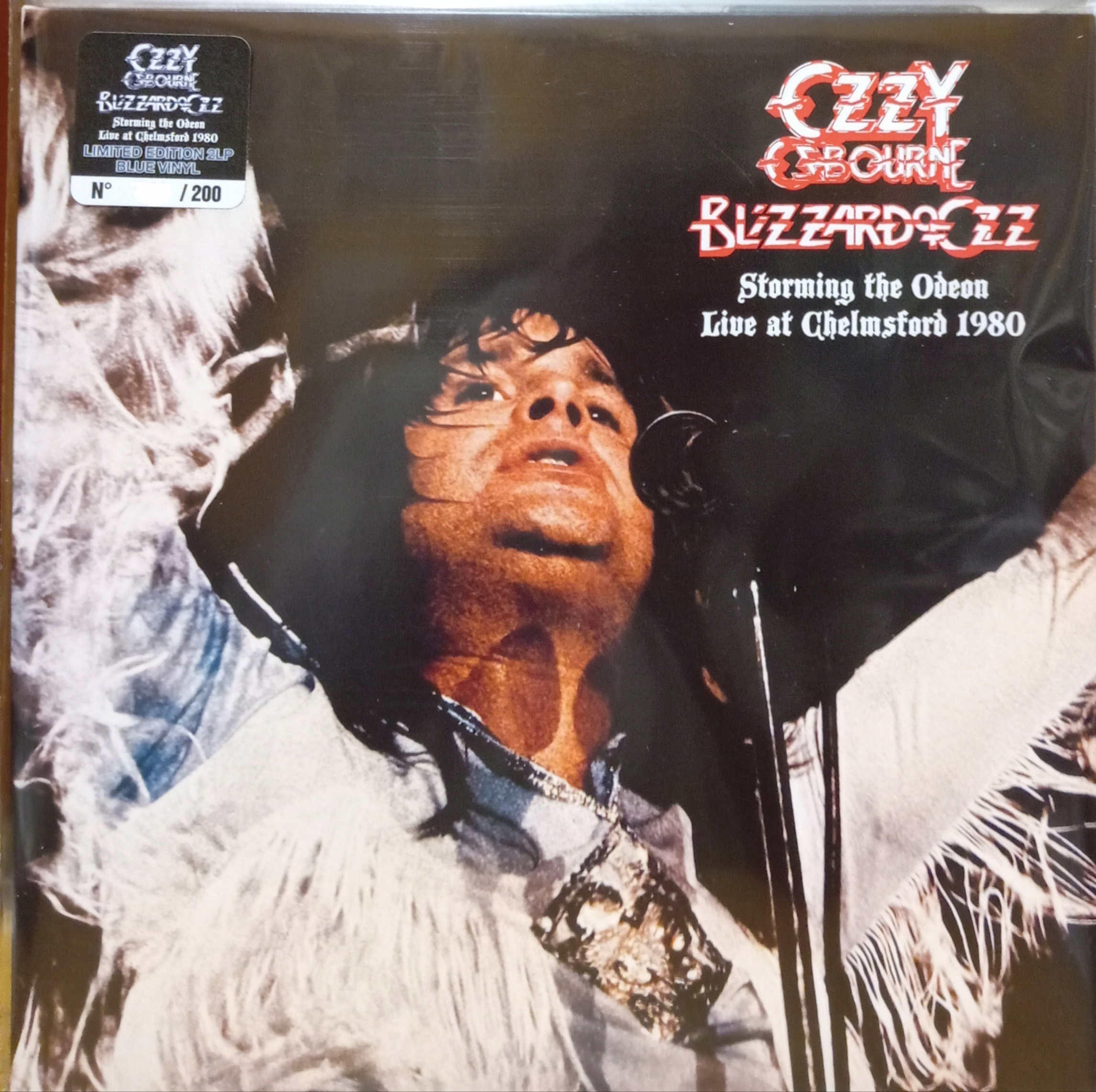 OZZY OSBOURNE - black sabbath - 'STORMING THE ODEON - LIVE 1980' - 2LP ...