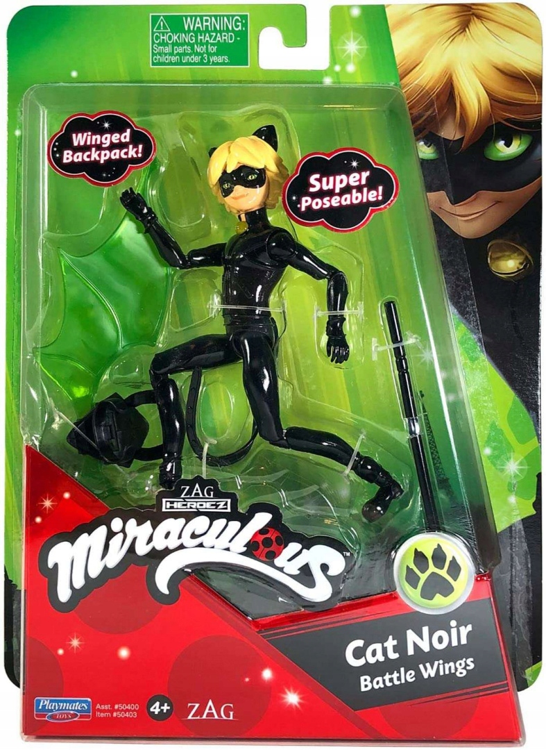 Miraculum Beruška Figurka Černá Kočka 12cm za 280 Kč - Allegro