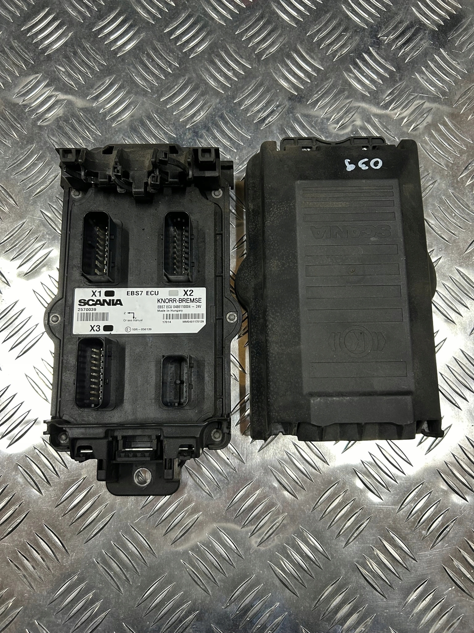 STEROWNIK MODUŁ EBS7 EBS 7 ECU SCANIA NTG za 1722.00PLN z Konin ...