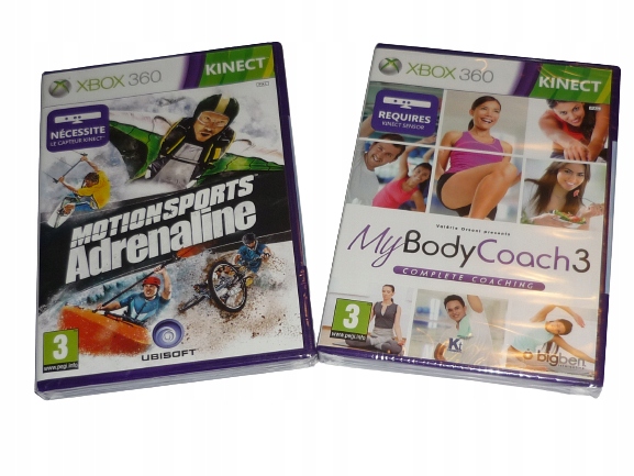XBOX BODY COACH 3 I MOTIONSPORTS KINECT X360 NOWE - Stan: Nowy 109.99PLN - Sklepy, Opinie, Ceny ...
