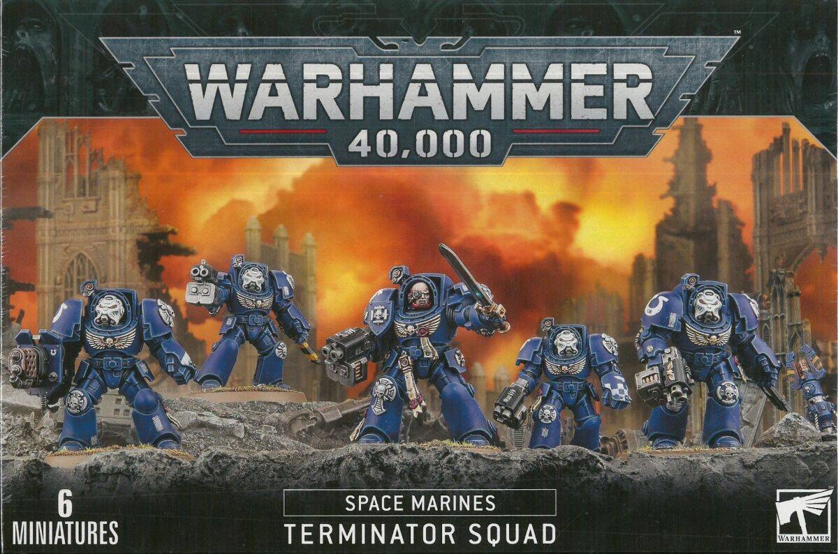 Warhammer 40000 WARHAMMER 40K - SPACE MARINES TERMINATOR SQUAD - Stan ...