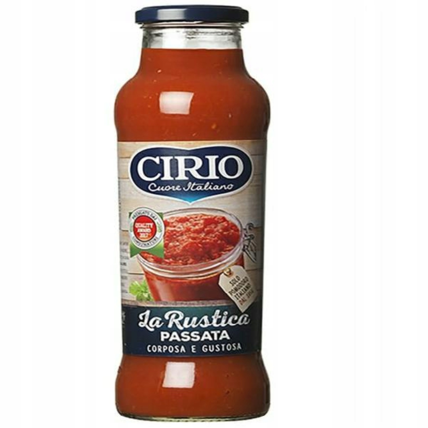 Zestaw 12 Sztuk Passata pomidorowa Cirio La Rustica Passata 680g ...