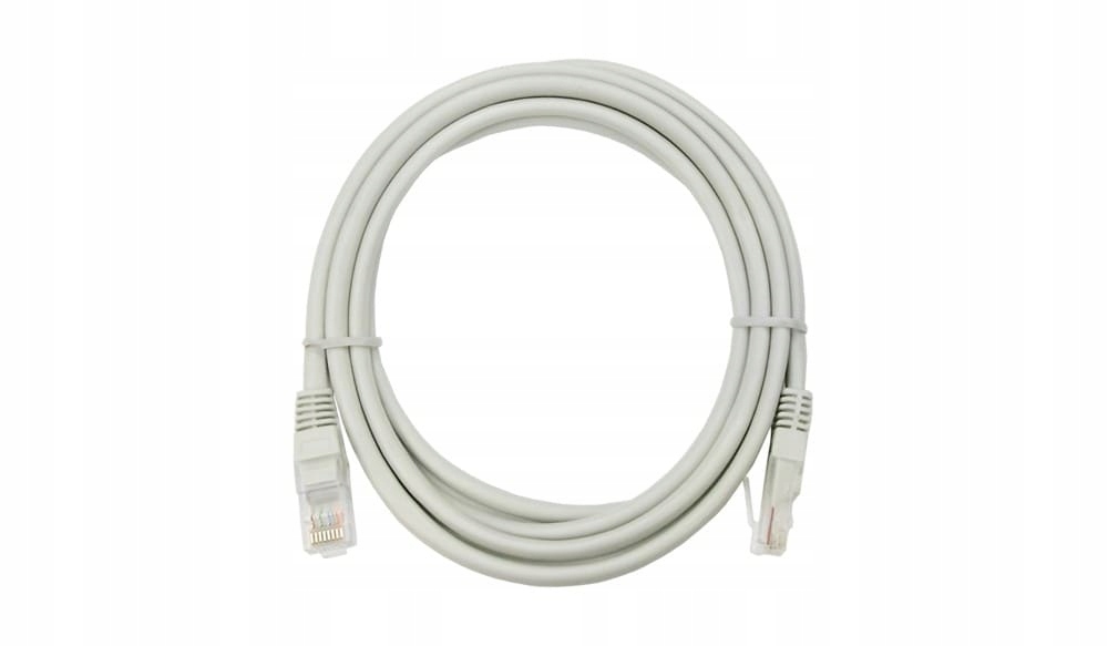 Przewód kabel sieciowy LAN ETHERNET PATCHCORD 3m - Sklep, Opinie, Cena w Allegro