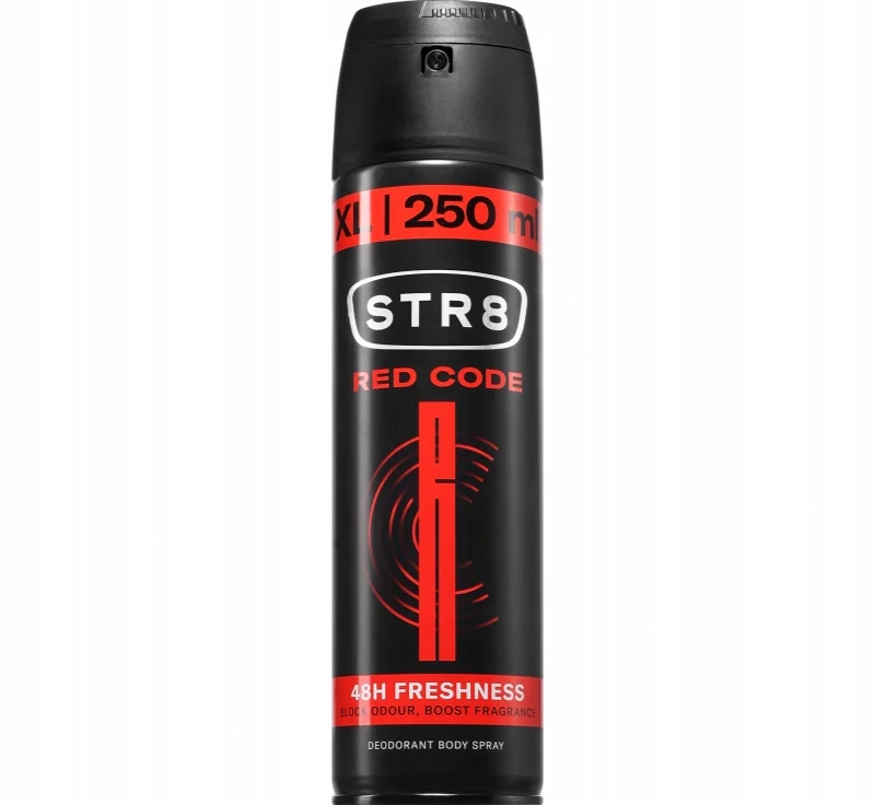 STR8 Red Code dezodorant w sprayu dla mężczyzn 250 ml (5201314185499) • Cena, Opinie ...