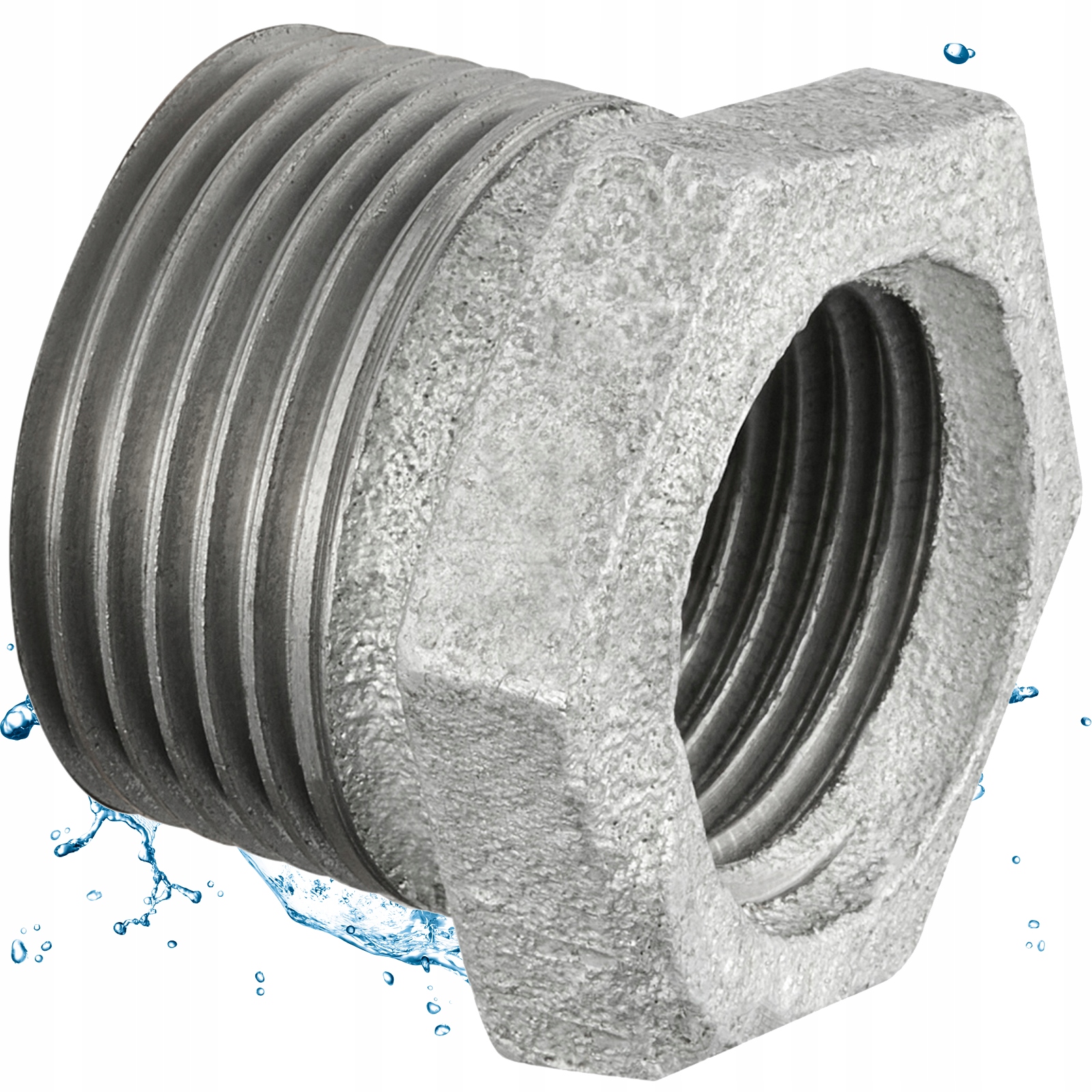 MUFA REDUKCYJNA ZŁĄCZKA ŻELIWNA OCYNK OCYNKOWANA 3" x 2" MOCNA DIAMOND (5907547670114) • Cena ...