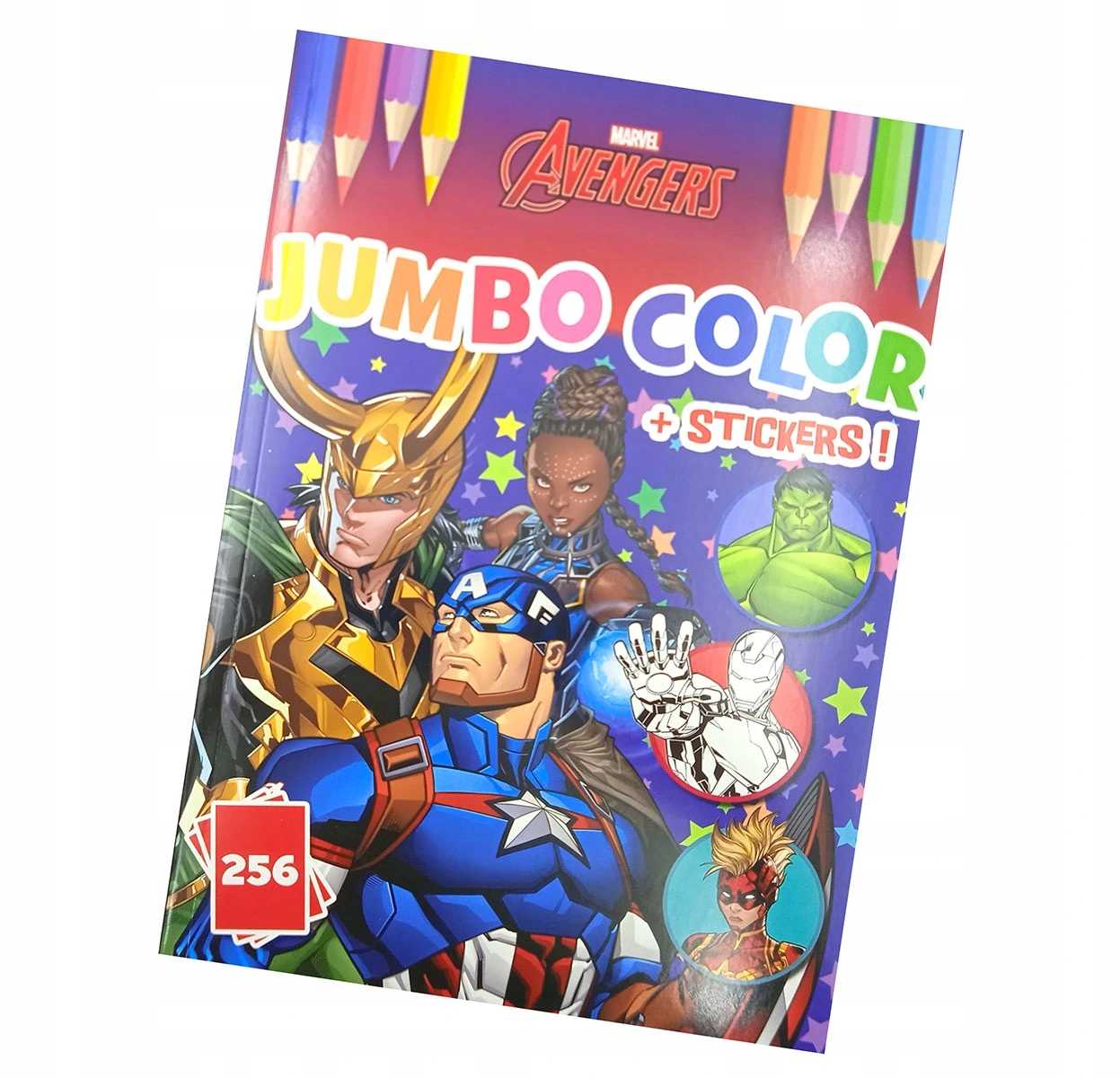 Kolorowanka Maxi Marvel Jumbo - Avengers (8716745026091) • Cena, Opinie ...