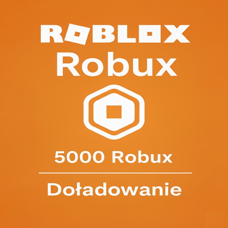 5000 ROBUX | DOŁADOWANIE NA TWOJE KONTO | ROBLOX 16375882423 - Sklepy ...