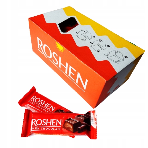 BATON ROSHEN DARK CHOCOLATE 33g x 30 szt (4823077636820) • Cena, Opinie ...