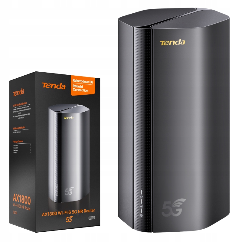 Router Tenda 5G03 - router 5G na kartę SIM, WiFi6 AX1800 - Sklep ...