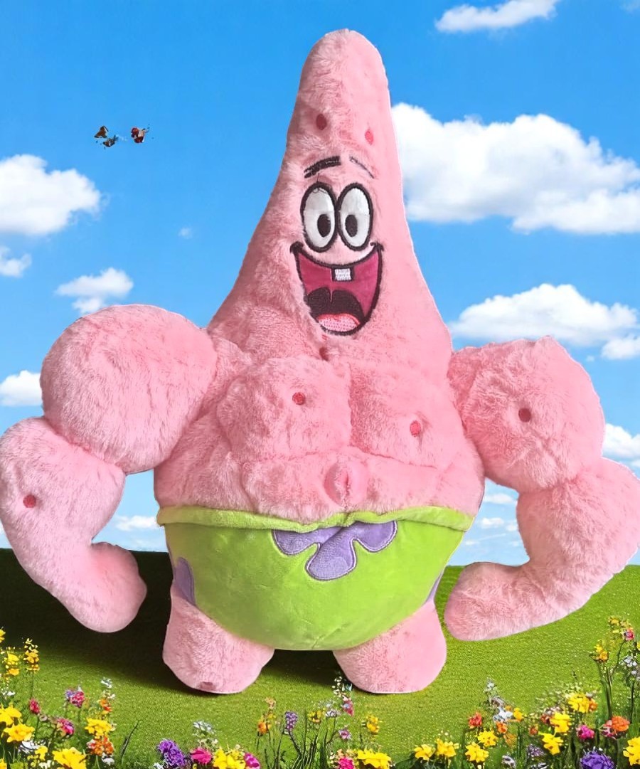 MASKOTKA PATRIC SPONGEBOB PLUSZOWA PRZYTULANKA PATRYK KANCIASTOPORTY ...