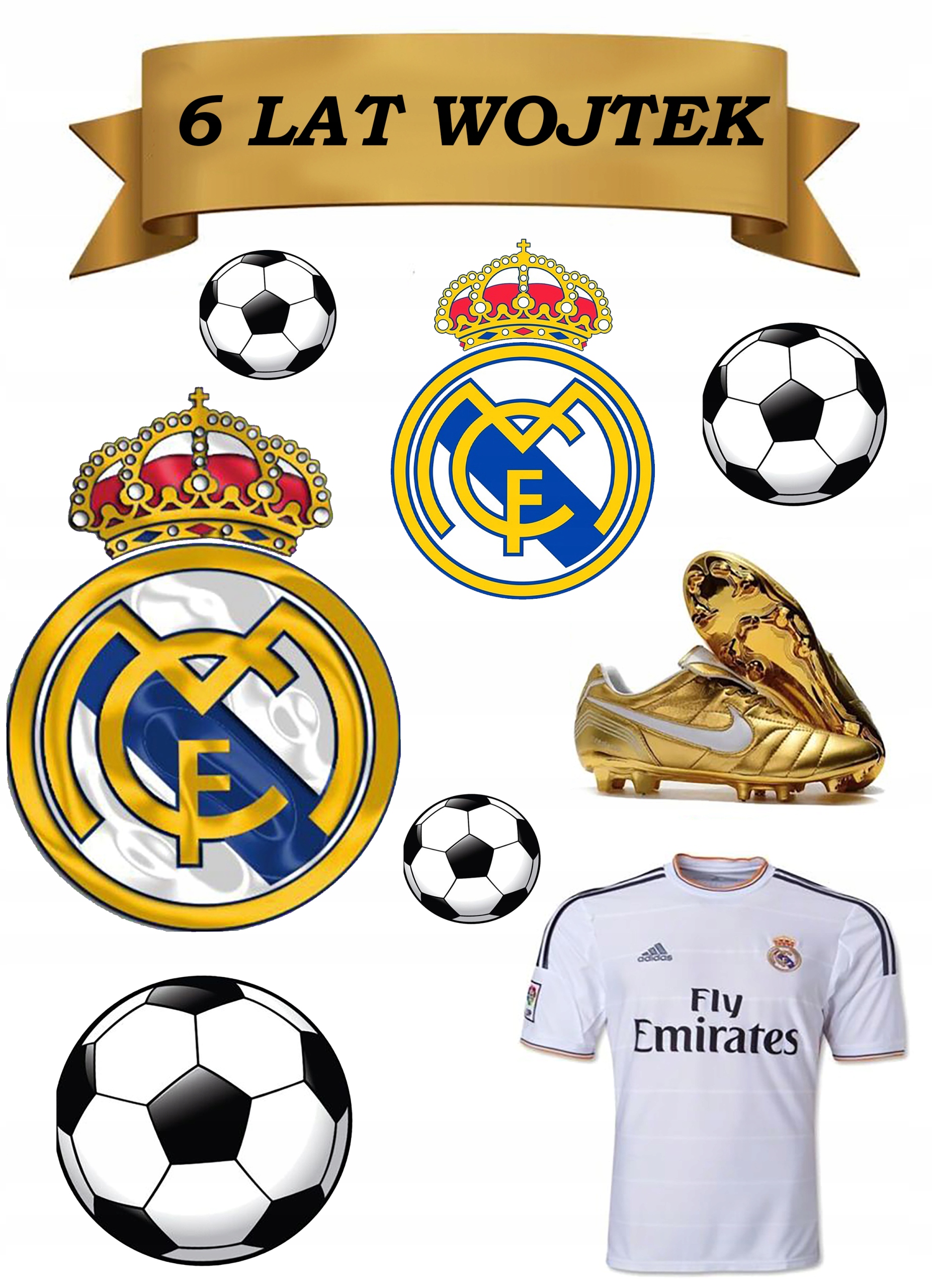 Real Madryt Dekoracje - Niska cena na Allegro