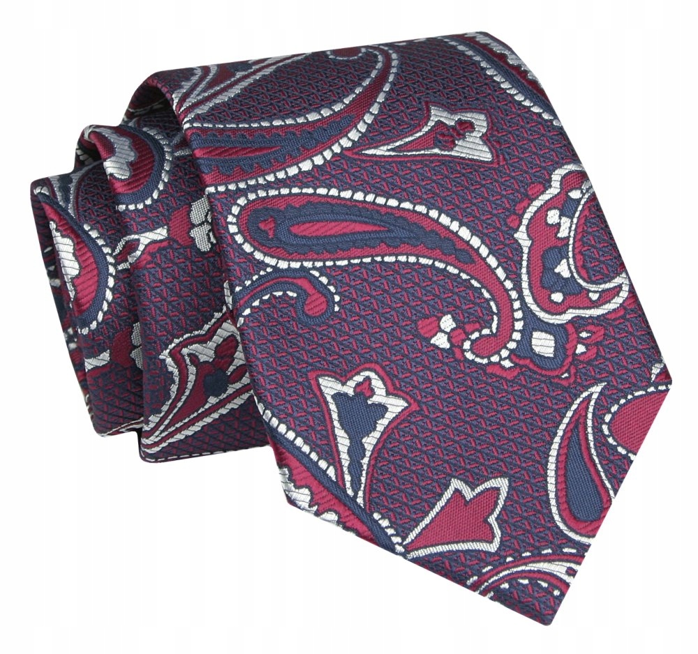 Kravata - ALTIES - Odstíny Bordo, Velký vzor za 282.00CZK - Allegro