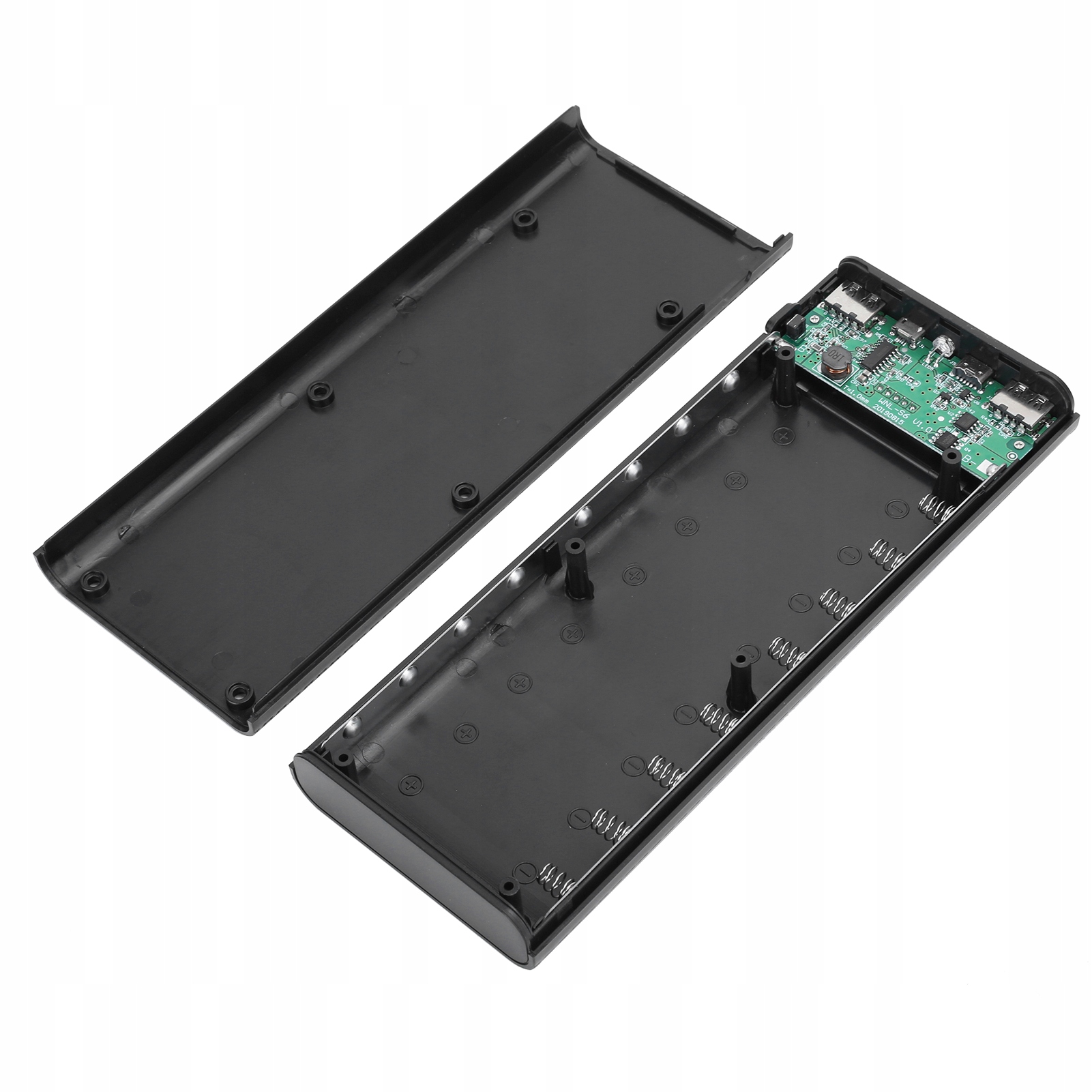 OBUDOWA POWERBANK 8X 18650 QUICK CHARGE 5V USB DIY BALANSER BMS ...