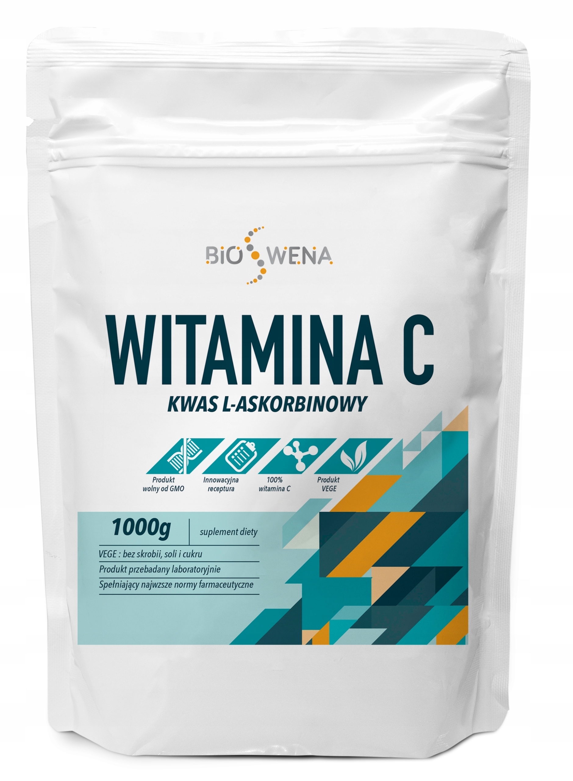 WITAMINA C KWAS L ASKORBINOWY 1kg -1000g / BIOSWENA jakość PREMIUM (5907694835169) • Cena ...