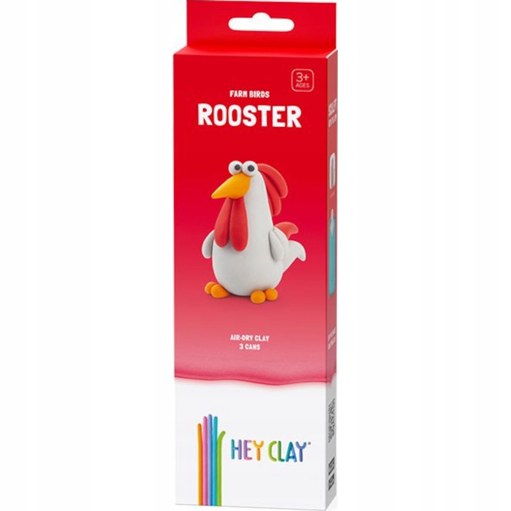HEY CLAY MASA PLASTYCZNA KOGUT (5904754604673) • Cena, Opinie • Masy ...