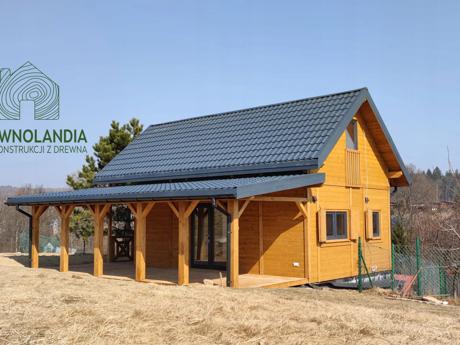 DOMEK CAŁOROCZNY POD KLUCZ BEZ POZWOLENIA 12488850928 - Allegro.pl