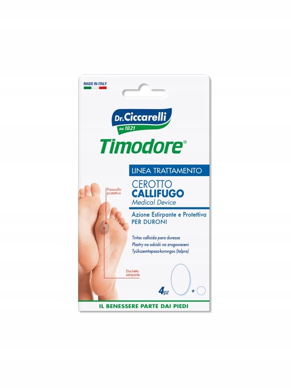 Plastry na modzele, stwardnienia, odciski twarde Timodore 4szt ...