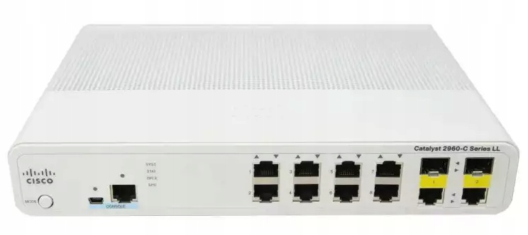 300x Switch Cisco WS-C2960C-8TC-S 8Ports 100Mbits 2Ports 1000Mbits ...