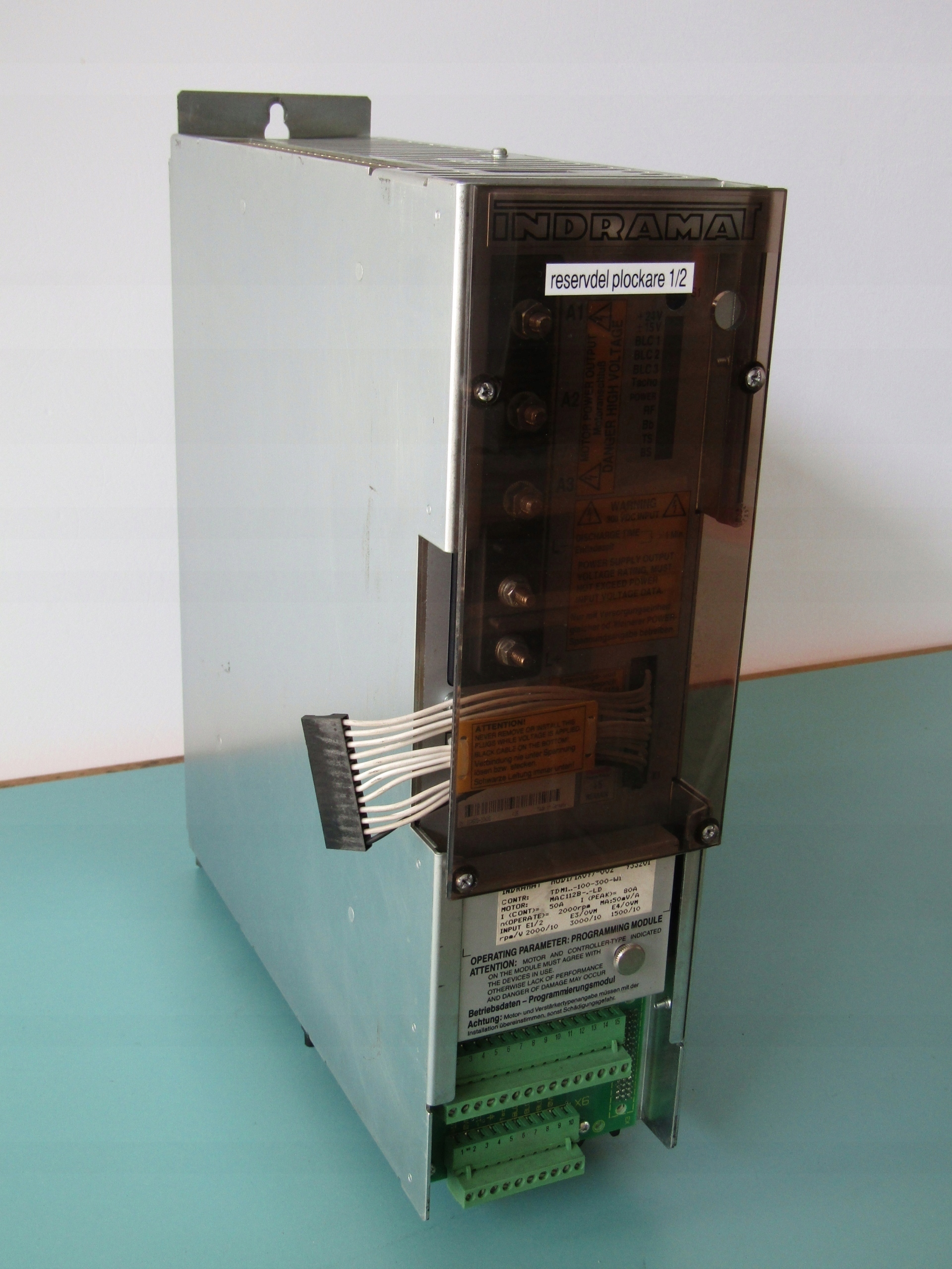 INDRAMAT SERVO CONTROLLER TDM 1.2-100-300-W1-000 - porównaj ceny ...