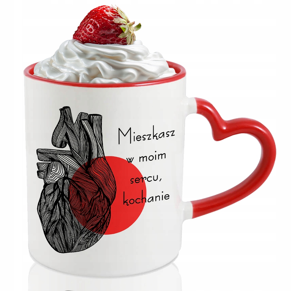 Kubek Style Couture NA WALENTYNKI LOVE MIŁOŚĆ ceramika 300 ml • Cena, Opinie • Kubki 16861832345 ...