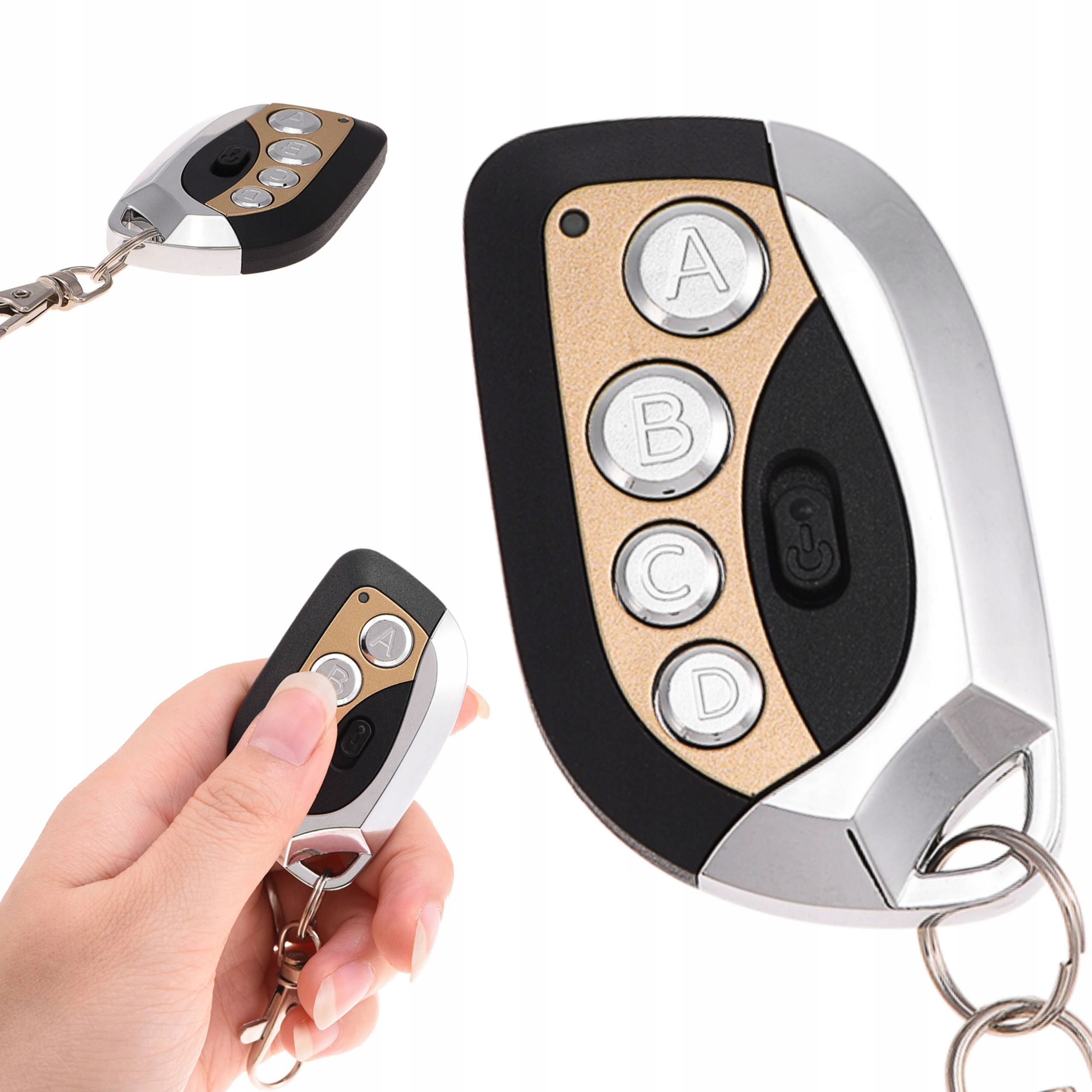 PILOT DO BRAMY SAMOKOPIUJĄCY DO ALARMU ROLET 433.92MHZ UNIWERSALNY 50-100M (0680546106116 ...