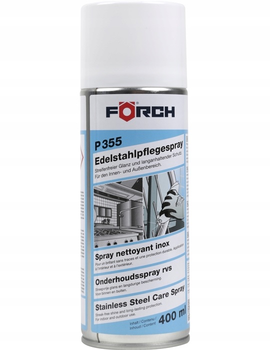 FORCH Spray do pielęgnacji stali nierdzewnej 400ml P355 (4061262085408 ...
