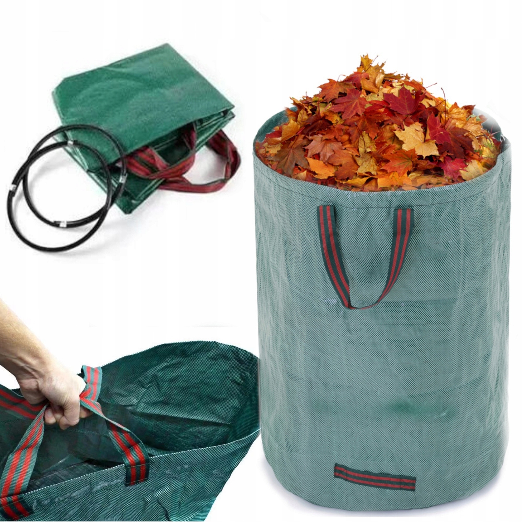 ZÁHRADNÉ VRECE KÔŠ NA TRÁVU ODPAD 120L za 4,37 € - Allegro