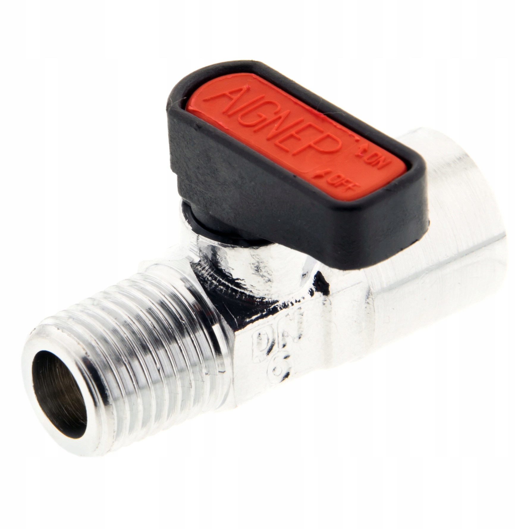 ZAWÓR KULOWY MINI GWINTOWANY 1/4 GW - GZ 20BAR (P ZK 1/4WZ AIG) • Cena, Opinie • Pneumatyka ...