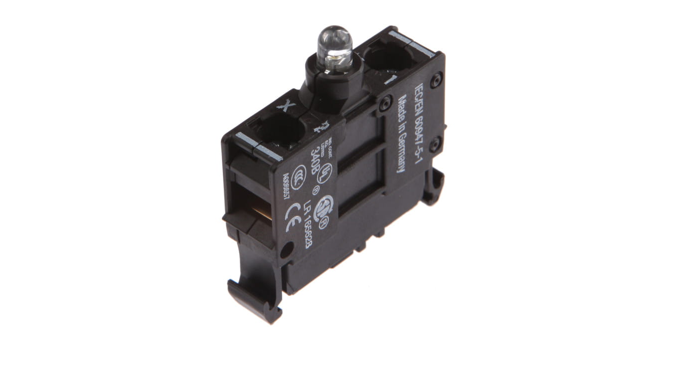 OPRAWKA Z LED BIAŁA 230V AC M22-LEDC230-W 216566 • Cena, Opinie - Allegro