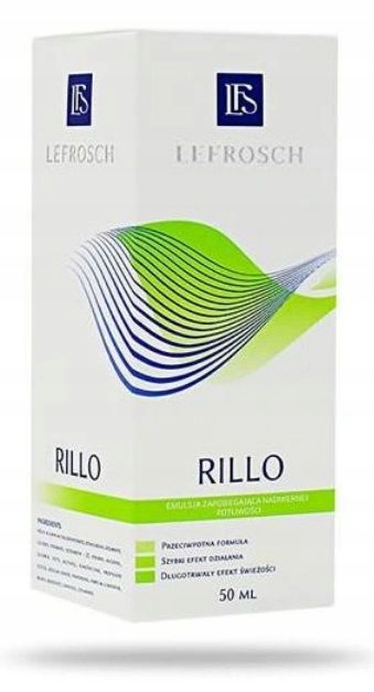 Lefrosch Rillo antyperspirant roll-on (w kulce) 50 ml - porównaj ceny ...