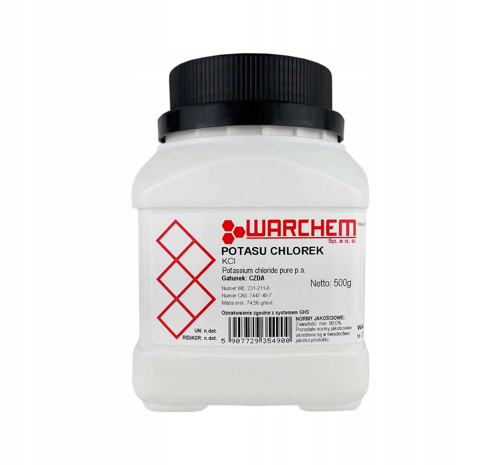 CHLOREK POTASU - CZDA - 500g 12507246735 - Allegro.pl
